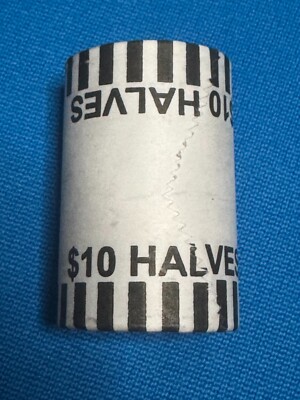 BEST PRICE UNSEARCHED Original Bank Wrapped Kennedy Half Dollar Roll ...