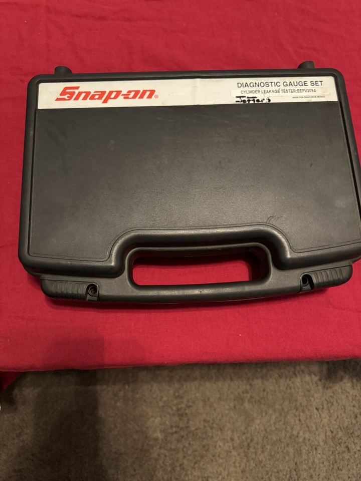Snap On EEPV309A Diagnostic Tool Cylinder Leakage Leak Down Tester ...