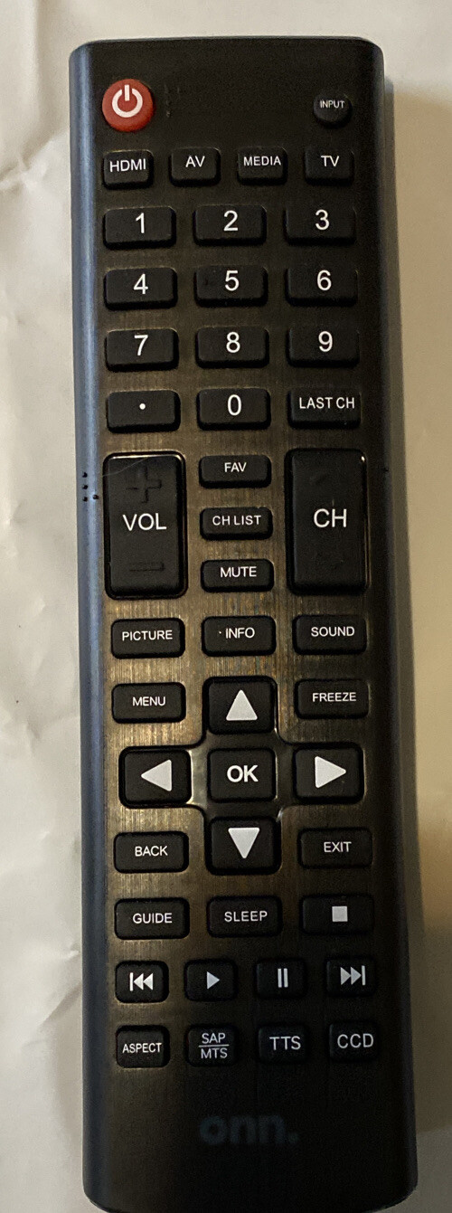 ONN ONC50UB18C05 Original TV Remote Control for 4K Ultra HD (2160P) UHD ...