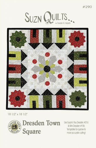 Dresden Town Square 18.5" X 18.5" Pattern by Susan Marth for Suzn ...