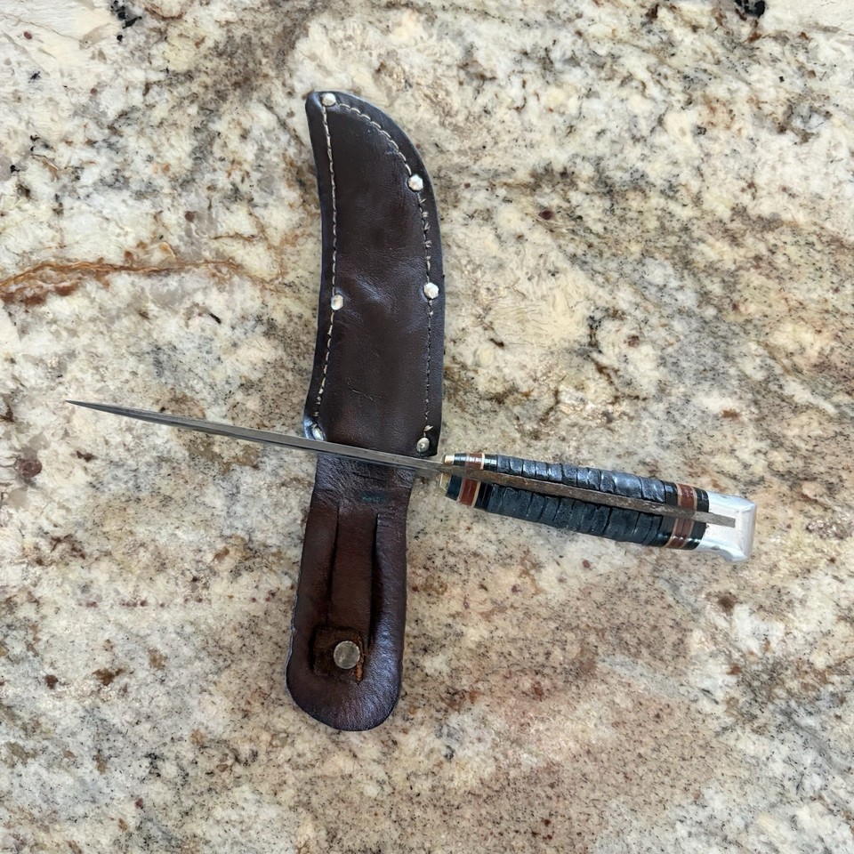 Vintage Western Boulder, Colorado -Fixed Blade Hunting knife 8-1/4 ...