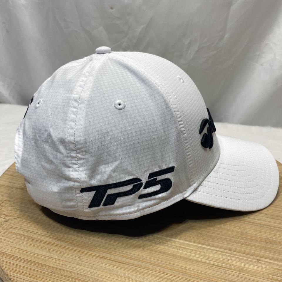 Taylormade SIM TP5 GOLF CAP HAT ADJUSTABLE STRAPBACK White Black Blue ...
