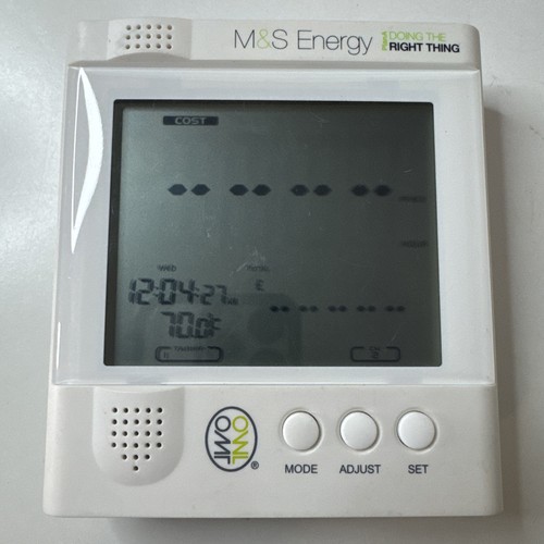 OWL Wireless Electricity Energy Monitor - Real-Time Power Usage Meter ...
