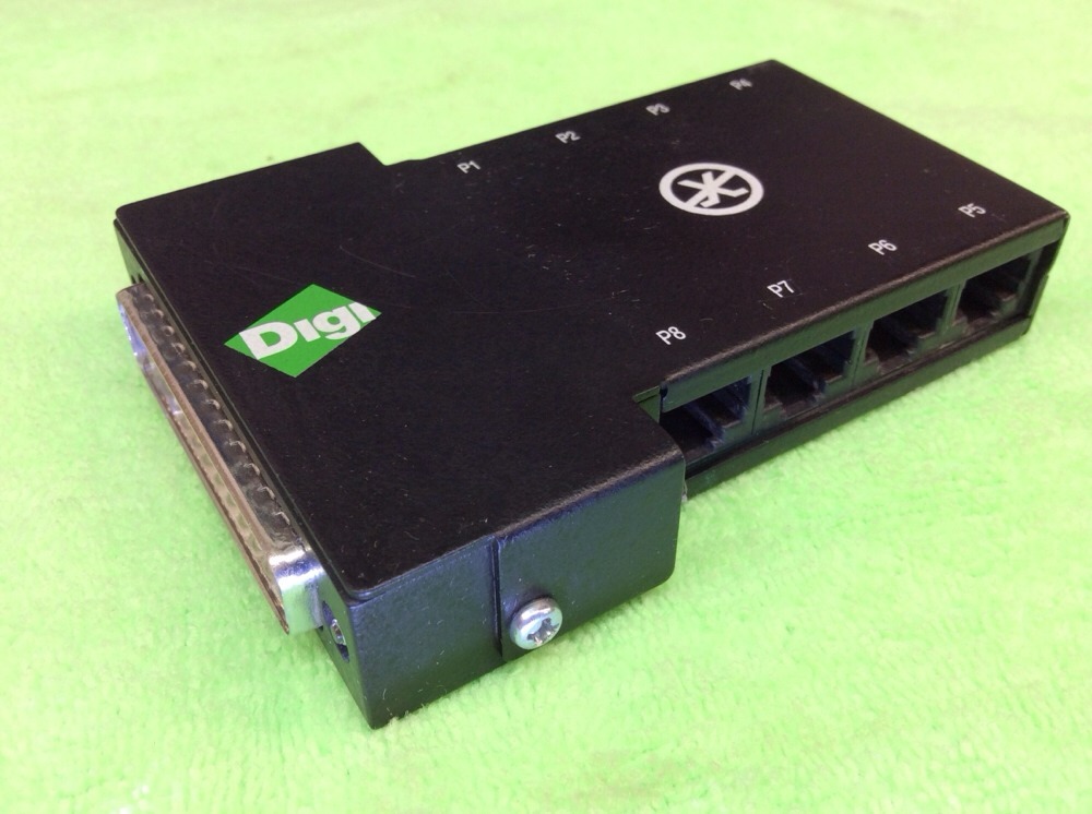 Ships Fast Digi Rj45 8-Port Serial Connection Box Used | eBay