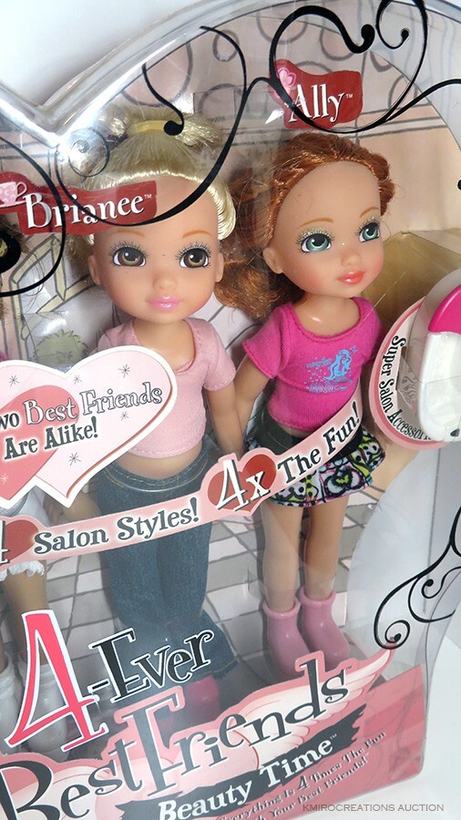 MGA Entertainment 4-Ever Best Friends Beauty Time Dolls Set | eBay