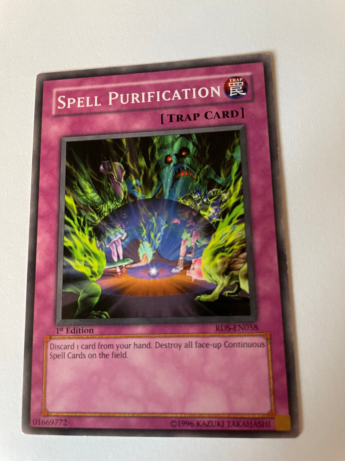 Spell Purification - RDS-EN058 - Common - 1st Edition - LP - YuGiOh! | eBay