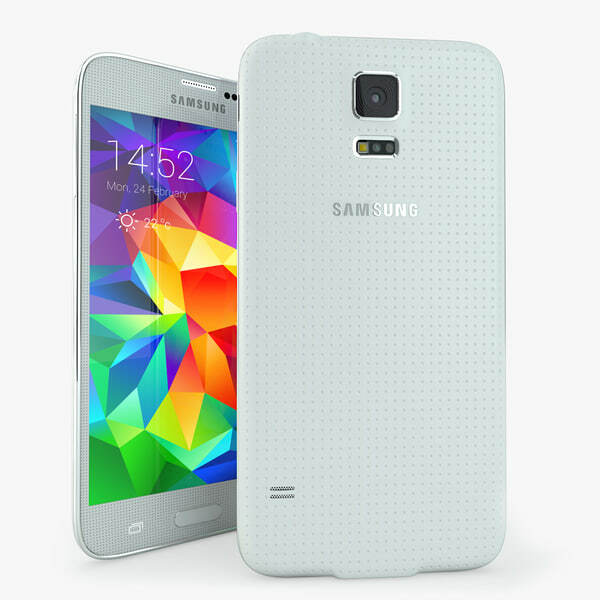Samsung Galaxy S5 SM-G900V - 16GB - Shimmery White (Verizon) Smartphone ...
