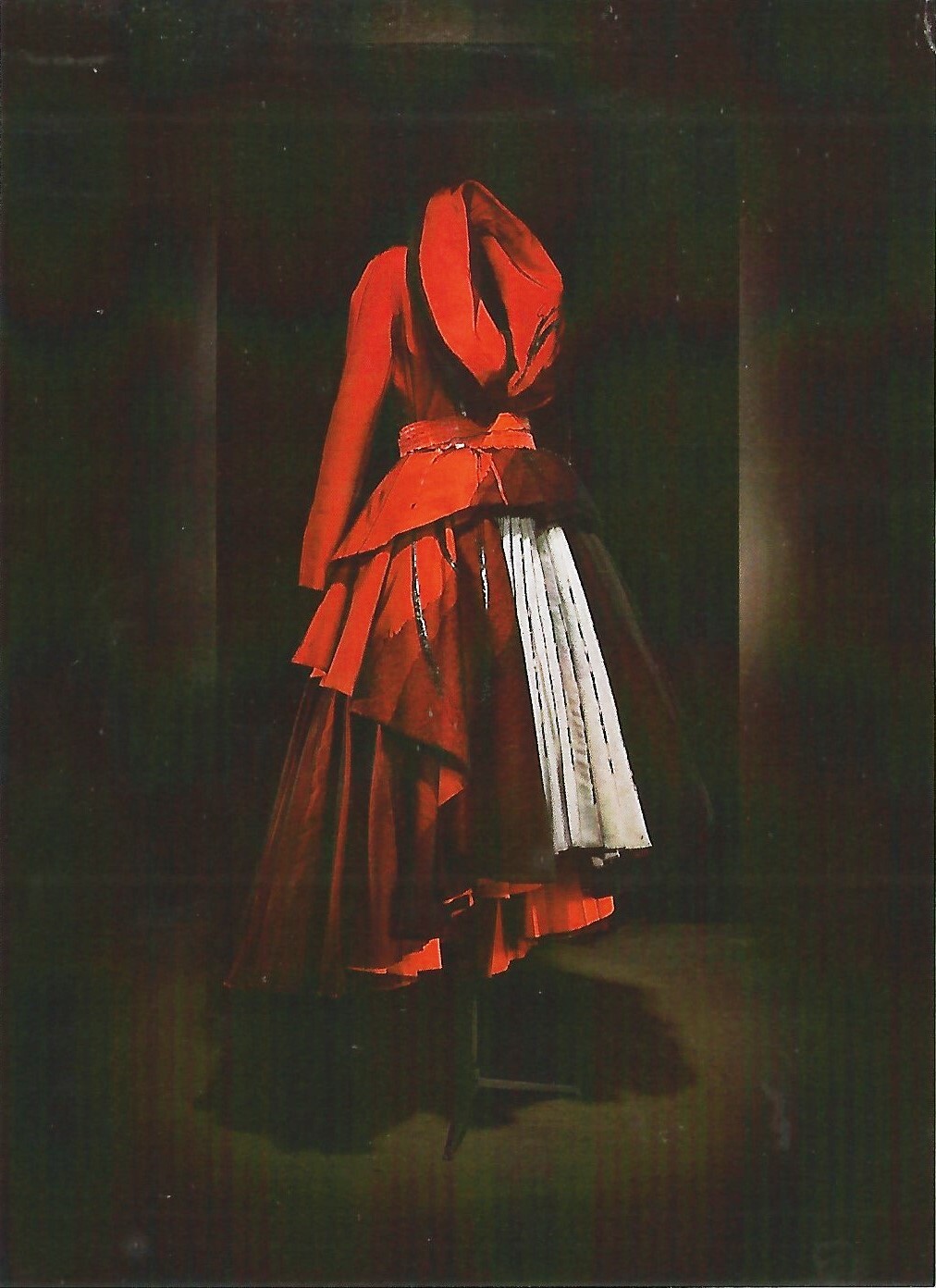 Postcard Christian Dior Fashion Design John Galliano Tulle Coat Dress ...