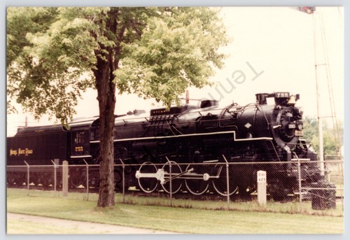 Color Photo Train Steam Engine #755 Railroad Historical Museum In ...