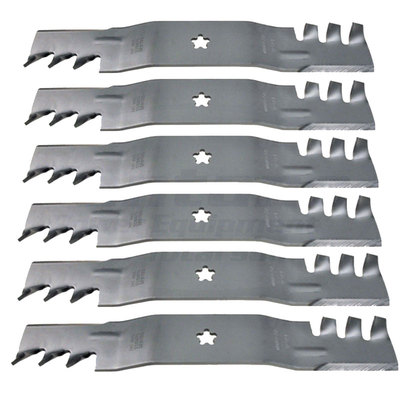 CRAFTSMAN 54" SET OF 6 GATOR BLADES 187255 187254 187256 HUSQVARNA ...