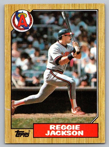 1987 Topps #300 Reggie Jackson | eBay
