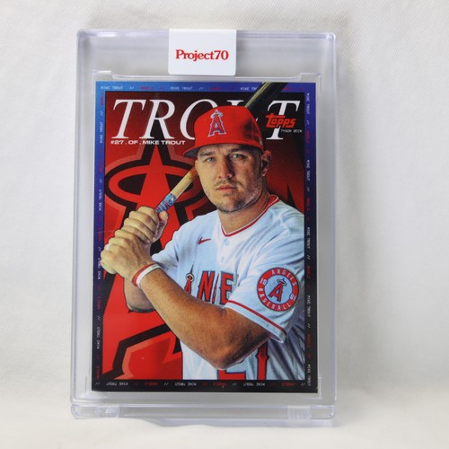 Mike Trout 747 2021 Topps Project 70 by Tyson Beck (1964) - PR: 1,504 ...