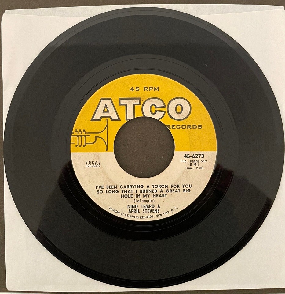 Nino Tempo and April Stevens- Deep Purple / Carrying A Torch- 7" Vinyl ...