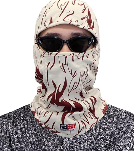 FR Balaclava Face Mask 7Oz Flame Resistant Covering Welding Hood Arc ...