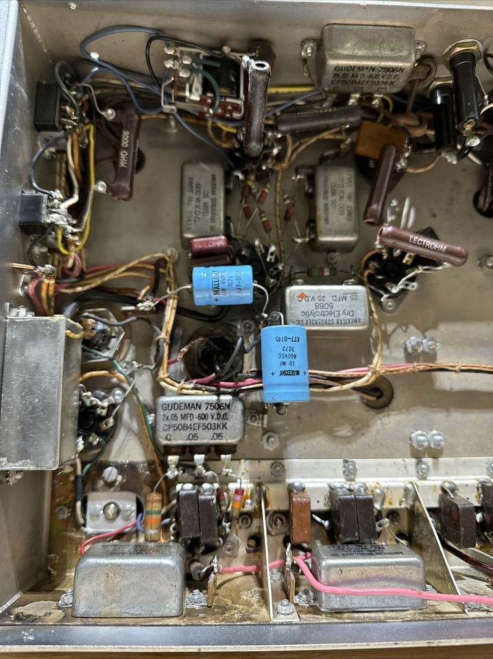 1940s Scott 800B Tube Amplifier Chrome Chassis - AS-IS Parts or Repair ...