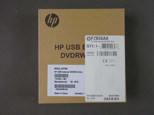 HP DVD-RW USB Externes Laufwerk (F2B56AA / GP70N) 888182028476 | eBay