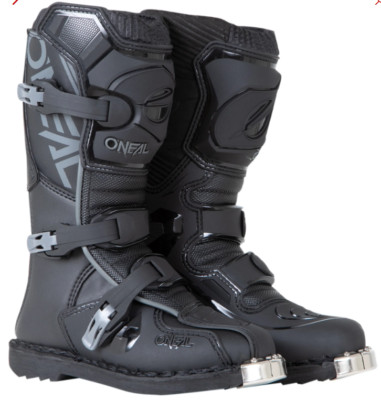 ONEAL ELEMENT BOOTS MOTOCROSS TRAIL ATV TOE GUARD CUSHIONED INSOLE ...