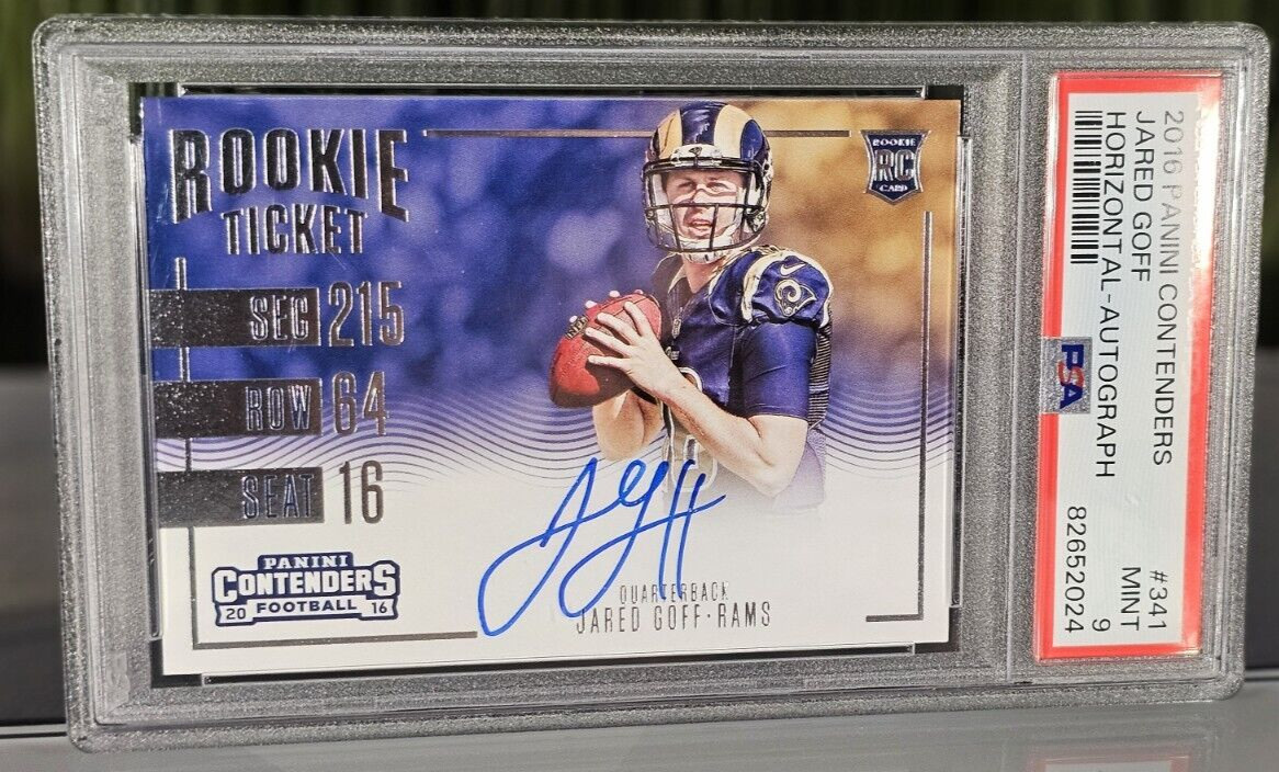 Jared Goff Football Cards - The Best Current Ebay Cards for Sale