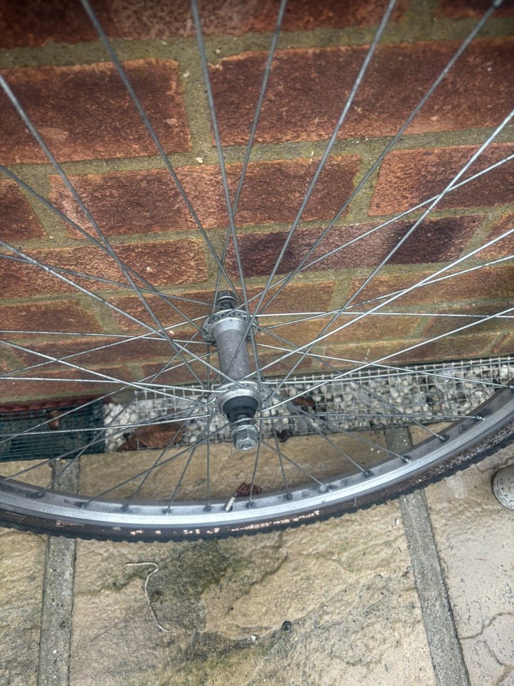 Alexrims Mountain Bike 26” Aluminium Front Wheel Plus Tyre Inner Tube | eBay UK