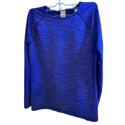 Duluth Trading Womens Blue Performance Long Sleeve Pullover Size Small ...