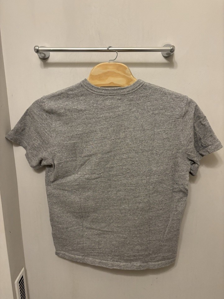 Buck Mason Field-Spec Heavy Cotton Tee Heather Gray Size XL | eBay