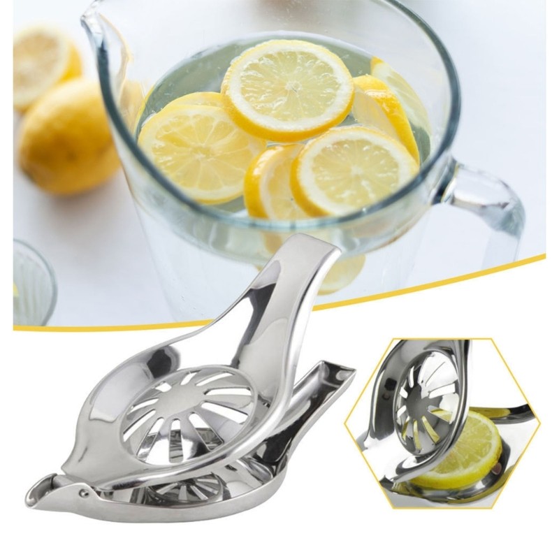 Portable Lemon Orange Manual Fruit Juicer Stainless Steel Kitchen ...