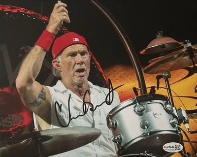 Chad Smith (Red Hot Chili Peppers) Signed 8x10 Photo JSA COA CK32406 ...