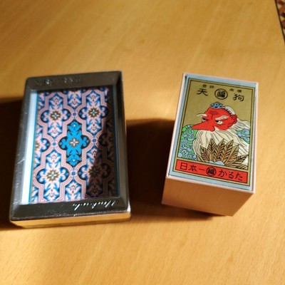 Hanafuda Tengu Playing Card Set used cards included Japan VVE | eBay