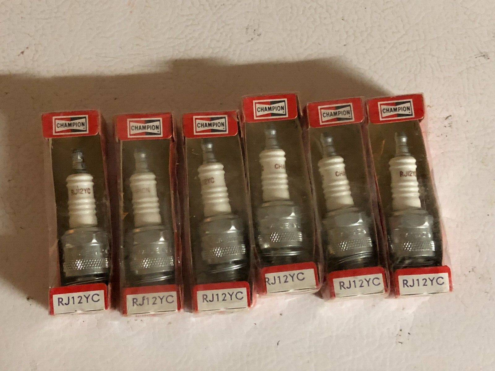Champion RJ12YC Spark Plugs Lot of 6 | eBay