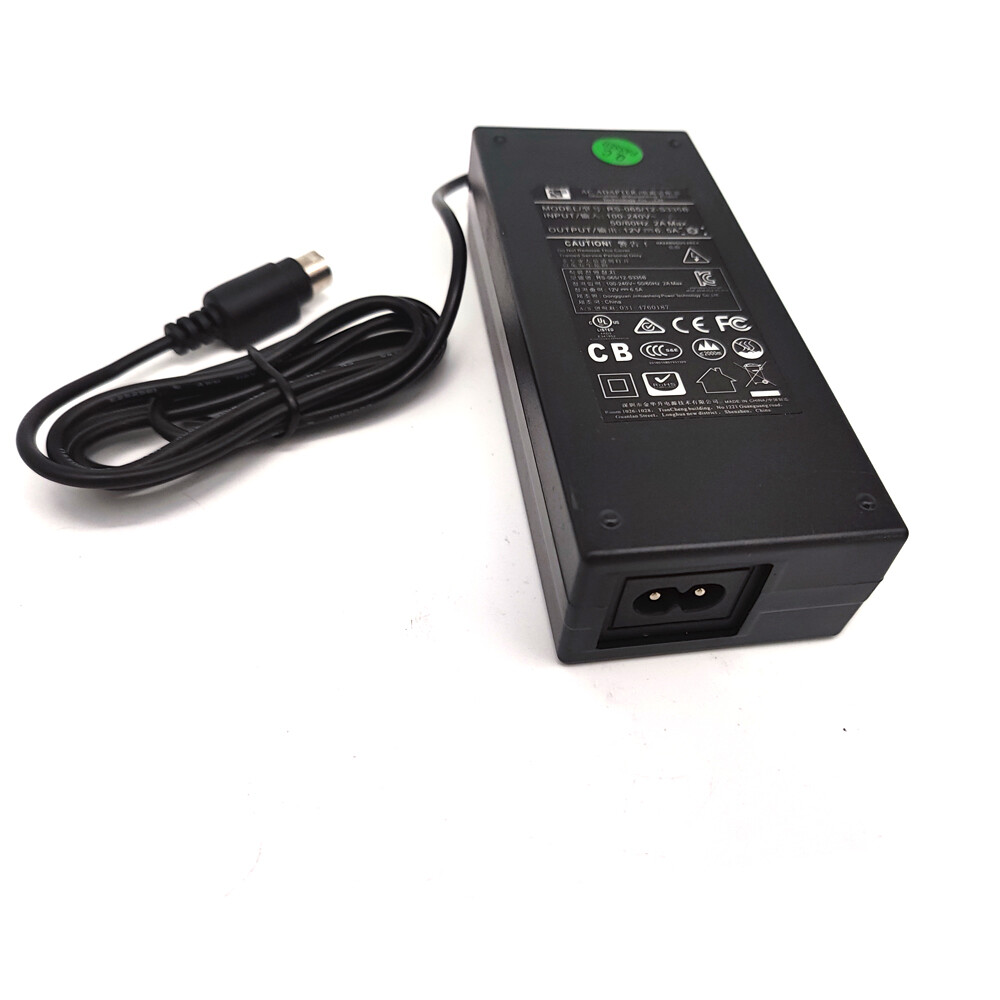 Genuine Orico RS-065/12-S335B AC Adapter Power Supply Charger 4-Pin 12V ...