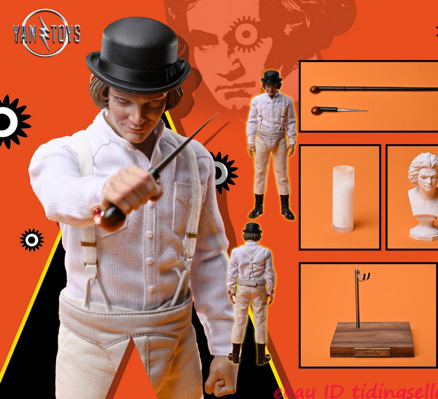 YANTOYS Kubrick A Clockwork Orange Alex 1/6 Action Figure Model Toys IN ...