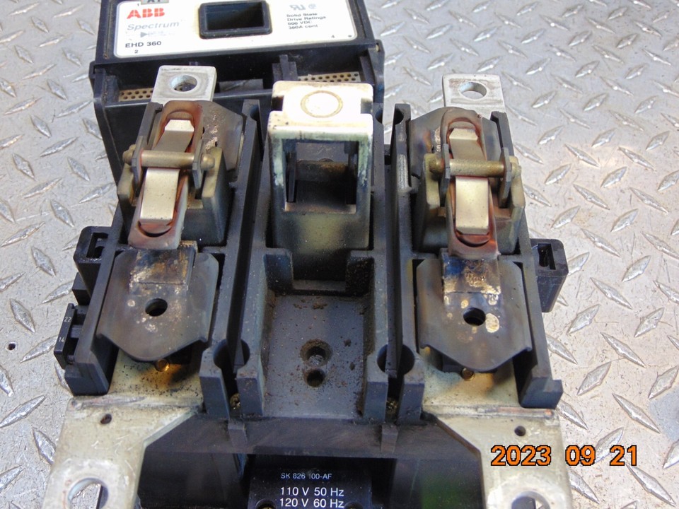 ABB SPECTRUM EHD 360 SOLID STATE DRIVE CONTACTOR 600VDC 360A CONT. 120V ...