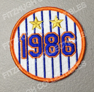 SALE: NEW YORK METS 1986 COMMEMORATIVE TIMELINE PATCH - 2ND WORLD ...