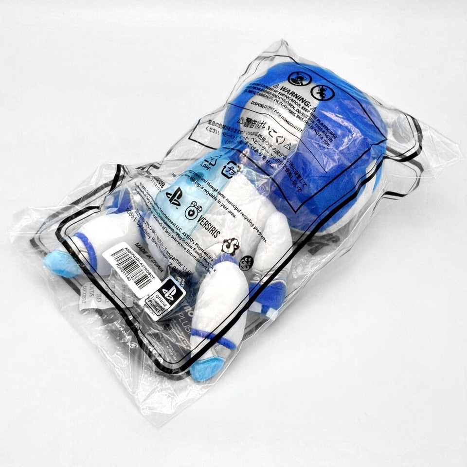 Astro's Playroom Plush Figure Astro Bot Rescue Mission Official Sony VR ...