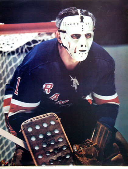 ED GIACOMIN 1974 New York Rangers NHL Vintage Original 18x24 POSTER | eBay