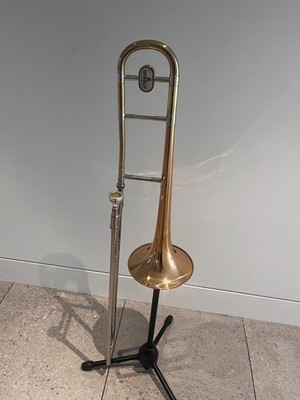 Besson Sovereign 942 professional lacquered trombone, with original ...