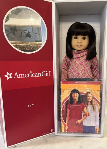 American Girl Doll IVY Doll and BOOK IVY Ling FRIEND of Julie RETIRED ...