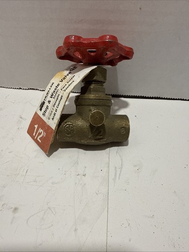 Mueller 1/2" stop & Waste Sweat Valve. Solder | eBay
