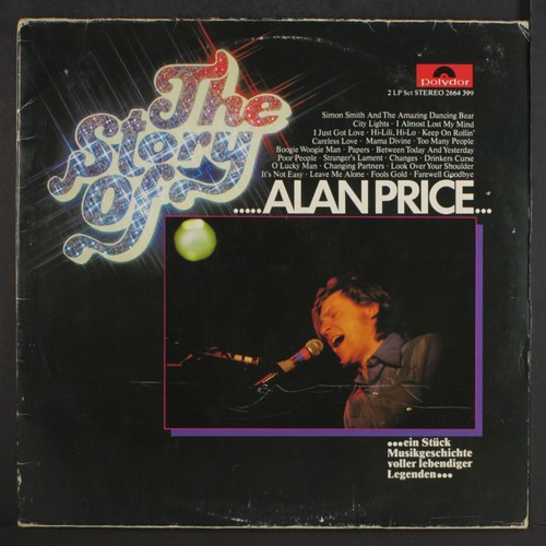 ALAN PRICE: story of Polydor 12" LP 33 RPM Germany | eBay