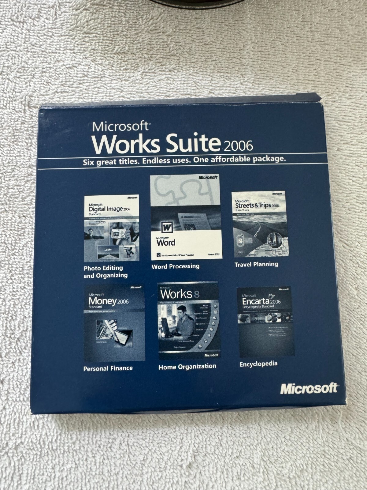 MICROSOFT WORKS SUITE 2006 - WITH PRODUCT KEY!!! | eBay