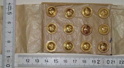WW2 original German Navy 12mm cap buttons (Kriegsmarine) | eBay