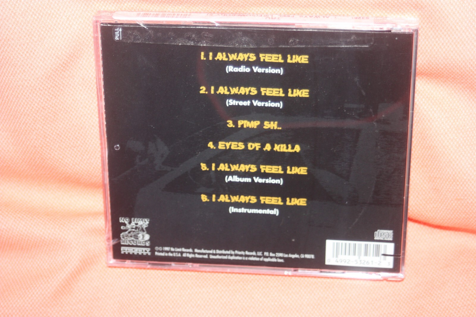 I Always Feel Like [Single] by Tru (CD, Jan-1997, No Limit Records) for ...