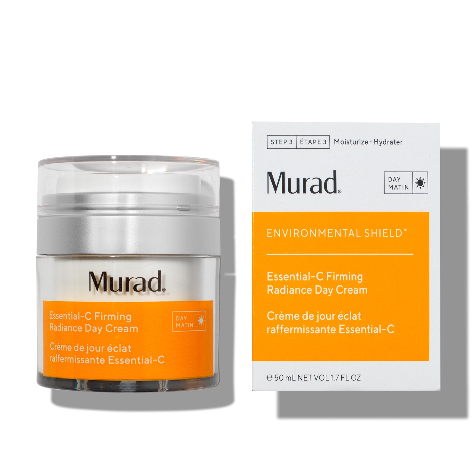 Murad Environmental Shield Essential C-Firming Radiance Day Cream 1.7 ...
