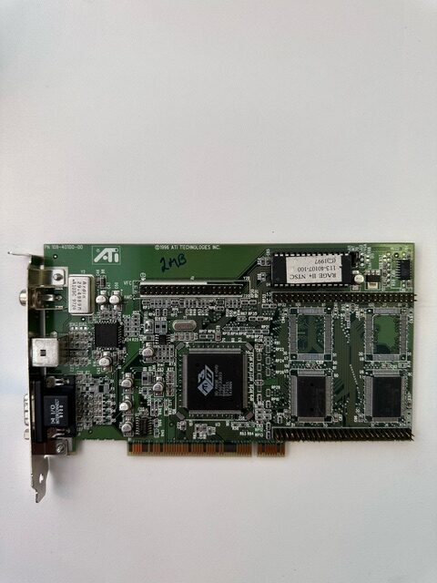 Carte Graphique ATI 3D Rage II - DVD PCI | eBay