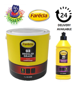 Farecla G3 3kg Abrasive Compound & Farecla G3 Wax 500ml Kit | eBay
