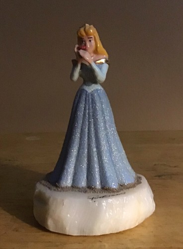 Disney Ron Lee LE 374/1000 Sparkly Sleeping Beauty (Aurora) Marble Base ...