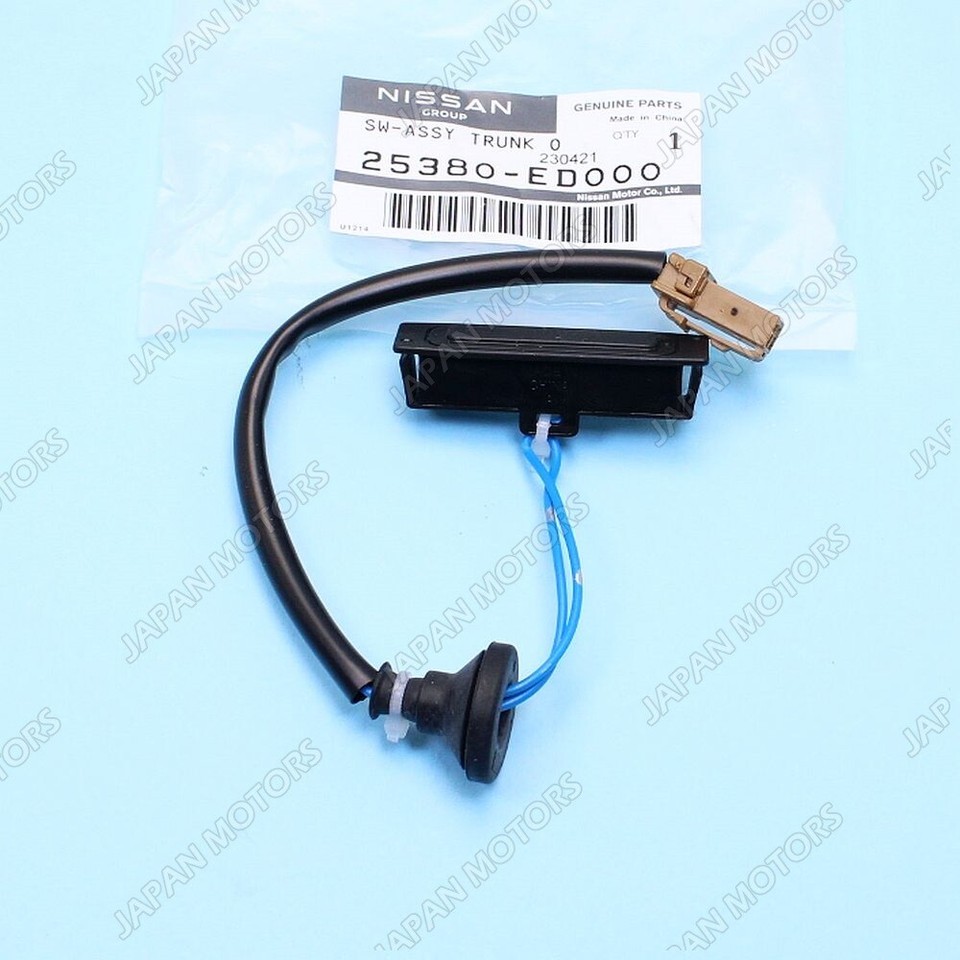 New Genuine OEM Nissan Infiniti Rear Tailgate Trunk Lid Opener Switch ...