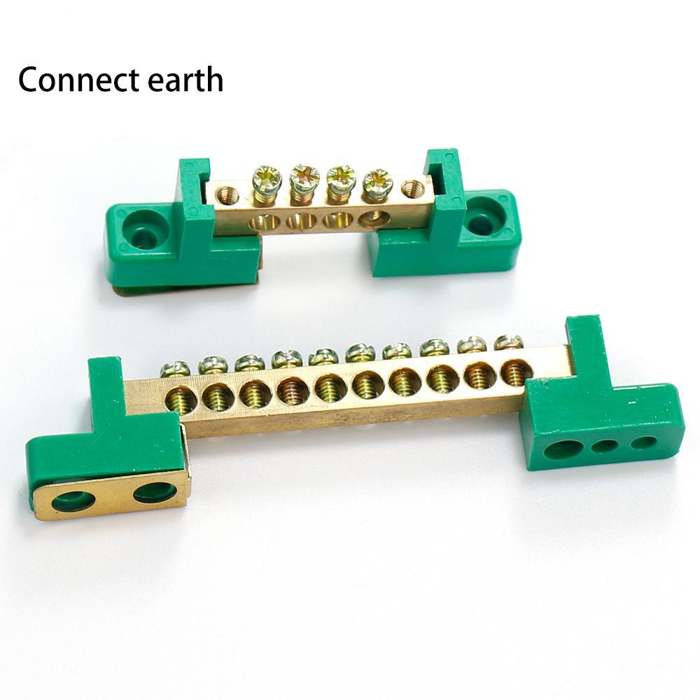 Terminal Blocks Copper Screw Terminal Block Copper Bar Connection ...