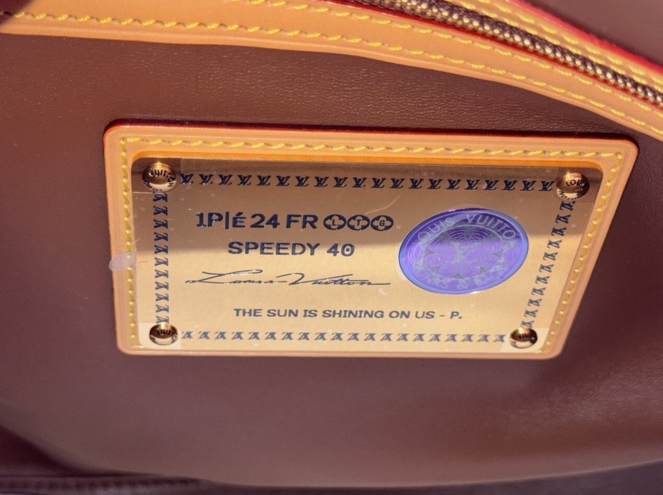 Louis Vuitton x Pharrell Williams Speedy P9 Bandoulière 40 Red In Hand ...