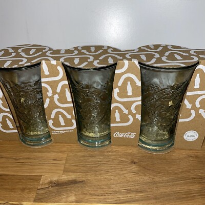 3 Packs Vidrios San Miguel Coca Cola Glasses 100% Authentic Recycled ...